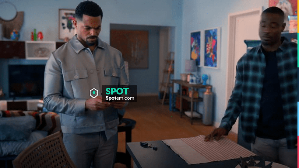 Asos Design Smart Truck­er Jack­et In Hi-Shine Pas­tel Green worn by ...