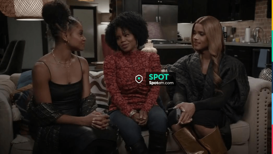 Diane Von Furstenberg Kim Top worn by Amara Patterson (Kelly Jenrette ...
