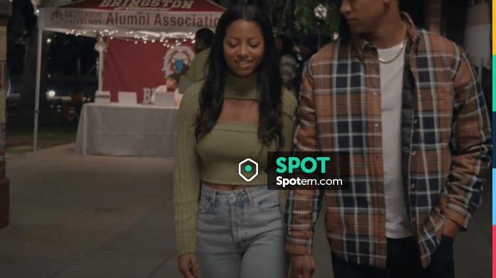 H:Ours Loren Knit Tube Top worn by Thea Mays (Camille Hyde) as seen in ...