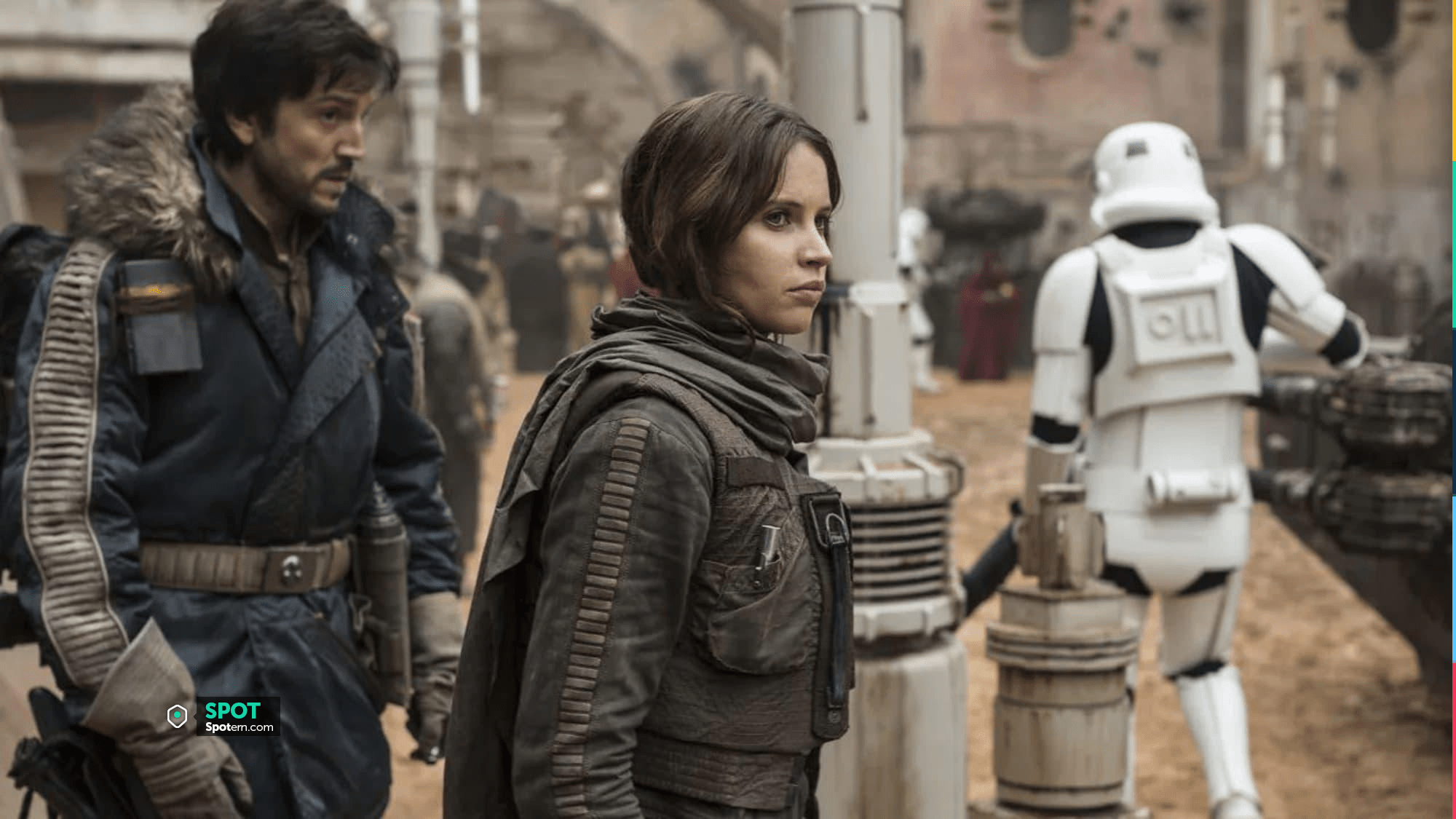 Suede Gloves worn by Cassian Andor (Diego Luna) in Rogue One: A Star ...