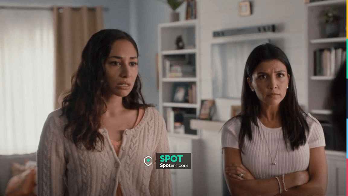 American Eagle Cable Knit Cardigan worn by Astrid (Meaghan Rath) as ...