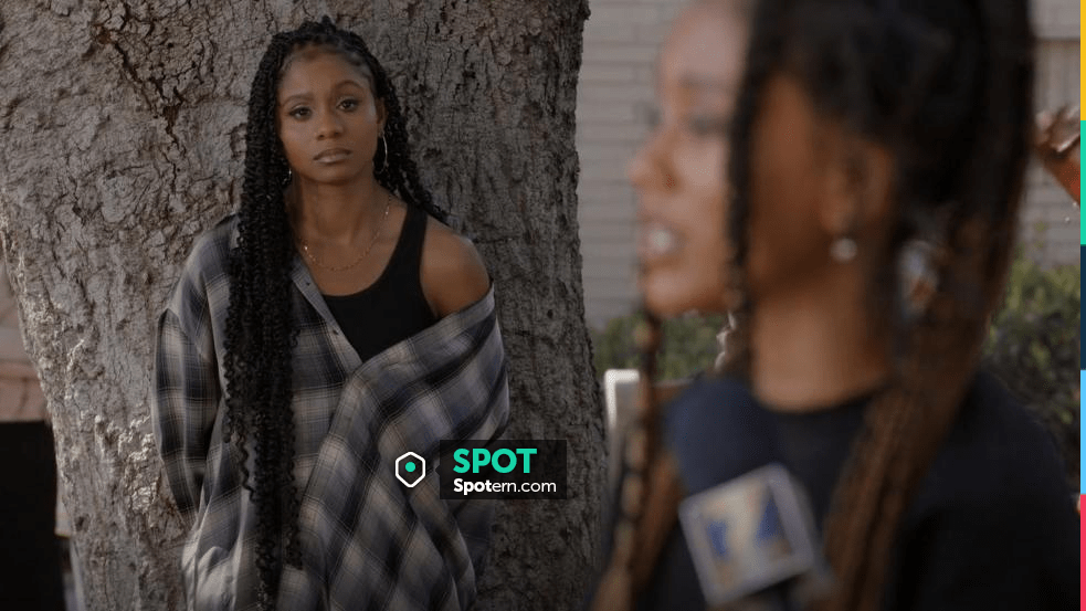 RTA Valery One Shoulder Top worn by Simone Hicks (Geffri Maya Hightower ...