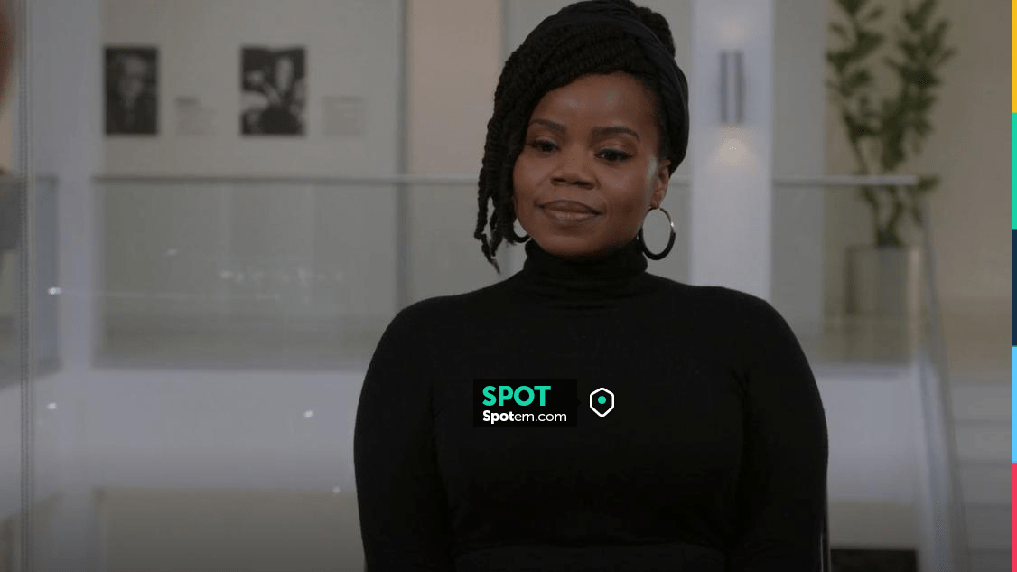 Zara Basic Knit Turtleneck Sweater worn by Amara Patterson (Kelly ...