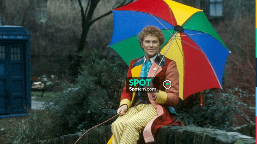 Patchwork Frock Coat worn by The Doctor (Colin Baker) in Doctor Who TV ...