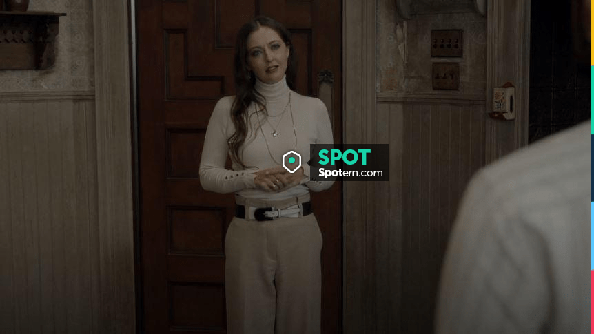 Zara High Collar Sweater worn by Liz (Katharine Isabelle) as seen in ...