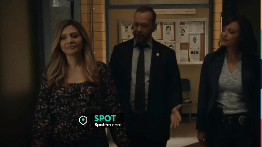 Paige Odalynn Top worn by Racine Russell as seen in Blue Bloods (S13E03 ...