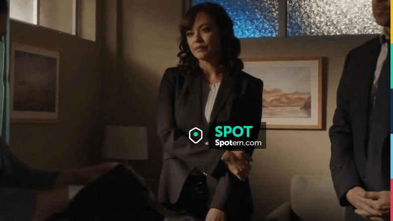 Theory Carissa Blazer worn by Maria Baez (Marisa Ramirez) as seen in ...