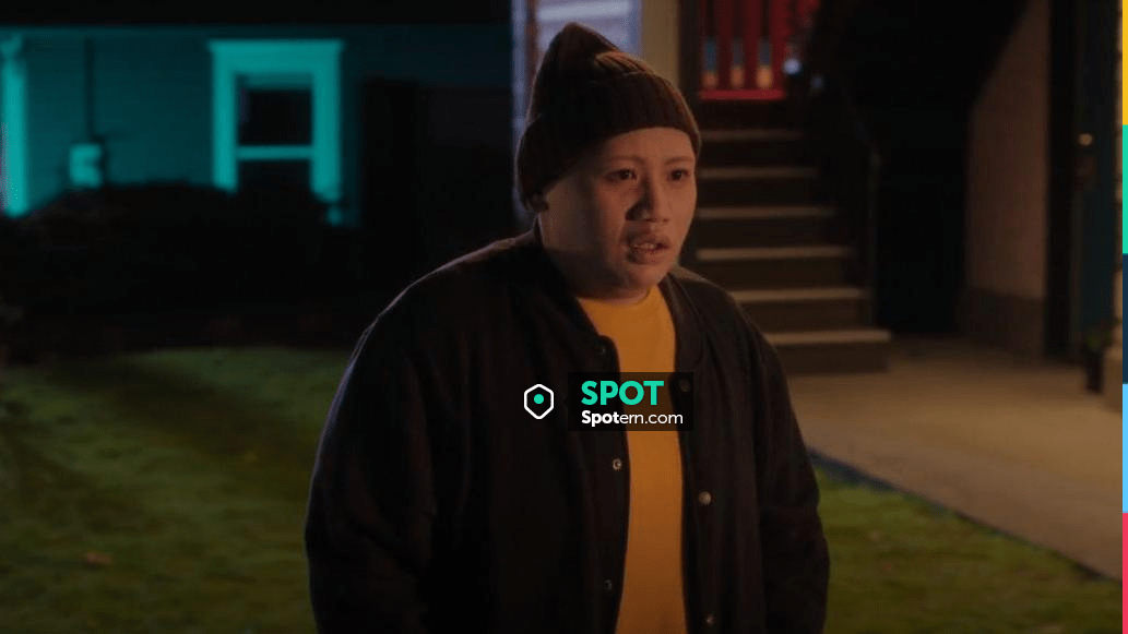 Zara Basic Bomber Jacket worn by Reginald Baskin (Jacob Batalon) as ...