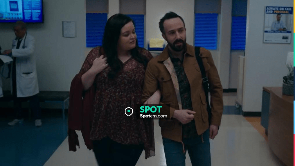 Blusa Lane Bryant Babydoll usada por la enfermera Jessica Moore ...