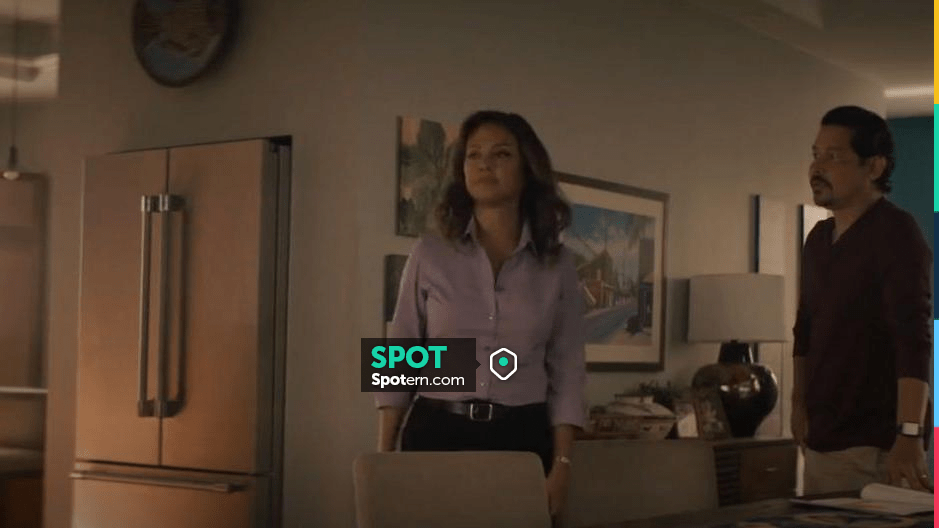 Chemise Kayla Button Up de Citizens of Humanity portée par Jane Tennant ...