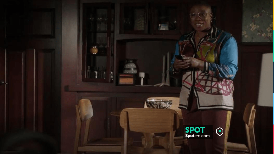 Palm Angels College Track Pant worn by Henrietta 'Hen' Wilson (Aisha ...