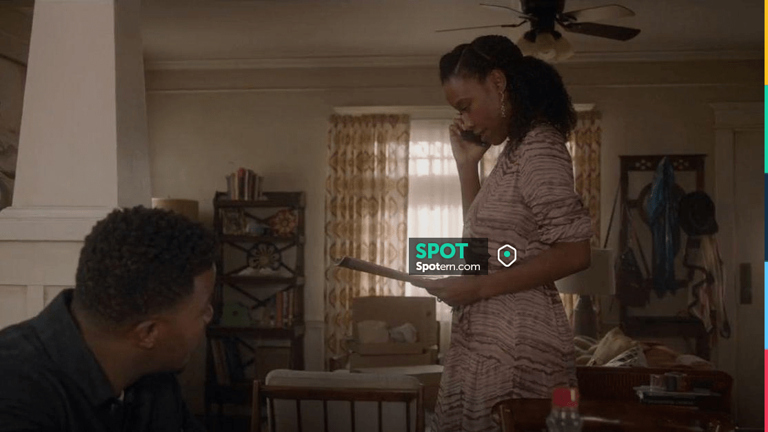 Cloth & Stone Tiered Dress worn by Grace James (Karimah Westbrook) as ...