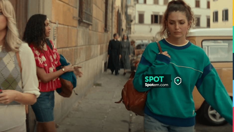 Urban Outfitters Tennic Club Crewneck worn by Lindsay (Alex Trewhitt ...