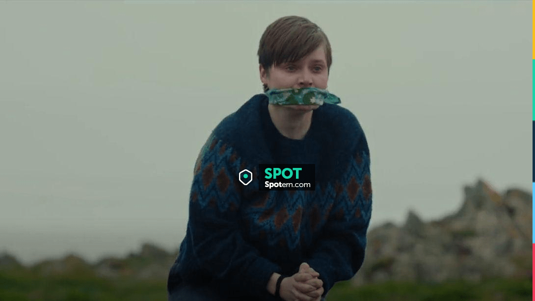 Toast Fair Isle Diamond Yoke Sweater worn by Lucy McConnell as seen in ...