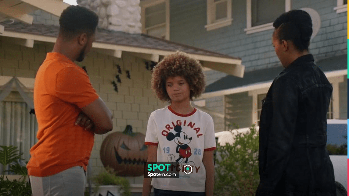 Disney Mickey Mouse Classic Ringer Tee worn by Lila Town (Carsyn Rose ...