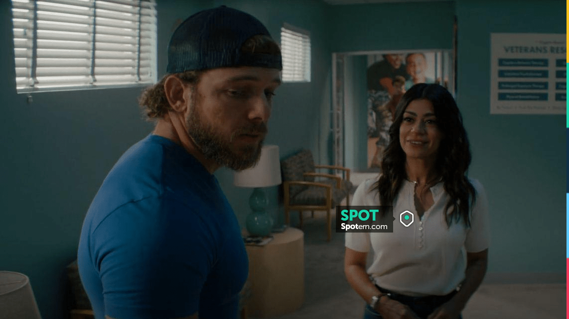 Club Monaco Short Sleeve Cashmere Sweater worn by Naima Perry (Parisa ...