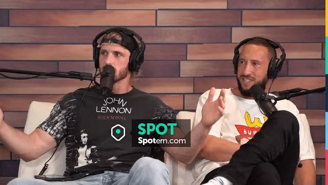 John Lennon T-Shirt worn by Logan Paul in IMPAULSIVE EP. 347 YouTube ...