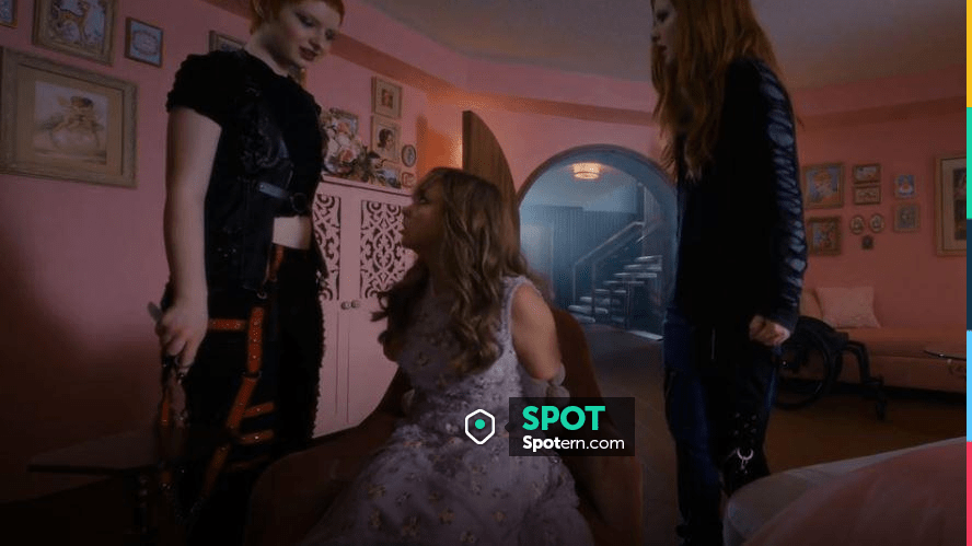 Needle And Thread Ophe­lia Ruf­fled Gown Worn By Nica Pierce Fiona Dourif As Seen In Chucky
