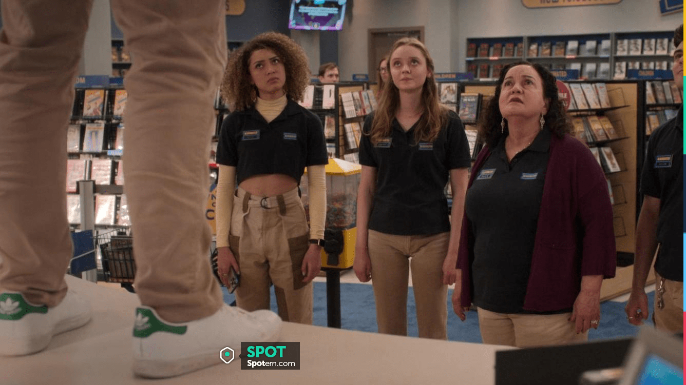 Adidas Stan Smith sneakers worn by Timmy (Randall Park) as seen in ...