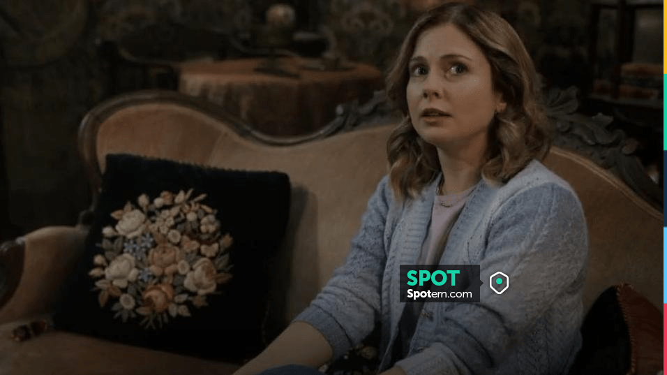 Heartloom Kelton Cardi worn by Samantha (Rose McIver) as seen in Ghosts ...