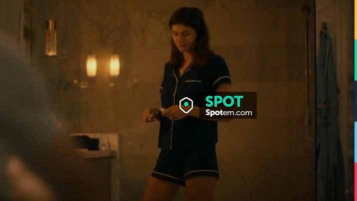 Eberjey Gisele Shorty Pajamas worn by Rachel Patton (Alexandra Daddario ...
