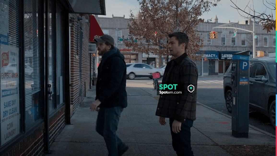 A.P.C. Alan Check Jacket worn by Zeke Landon (Matt Long) as seen in ...