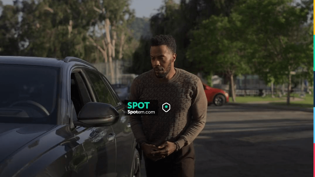 Canali Crewneck Sweater worn by Lewis Stewart (McKinley Freeman) as ...