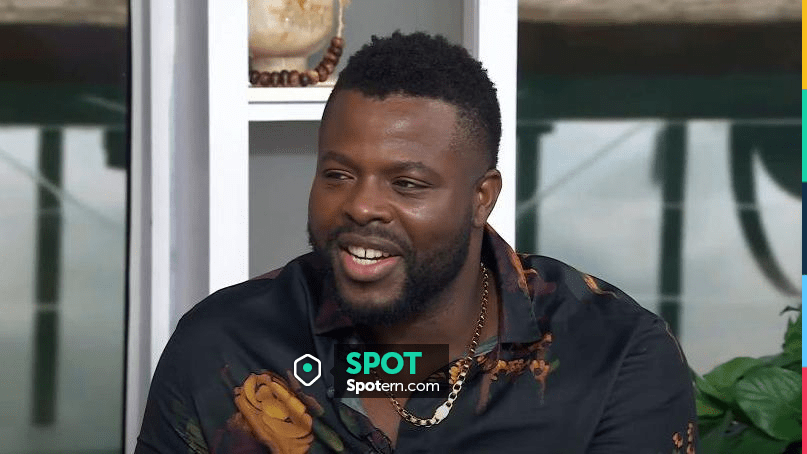 John Varvatos Rodney Floral Button-Up Shirt worn by Winston Duke as ...