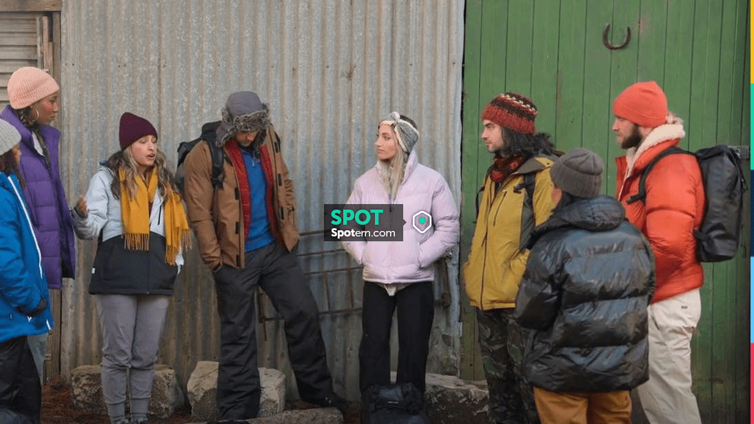 Reserved Quilted Puffer Jacket worn by Avori Henderson as seen in The ...