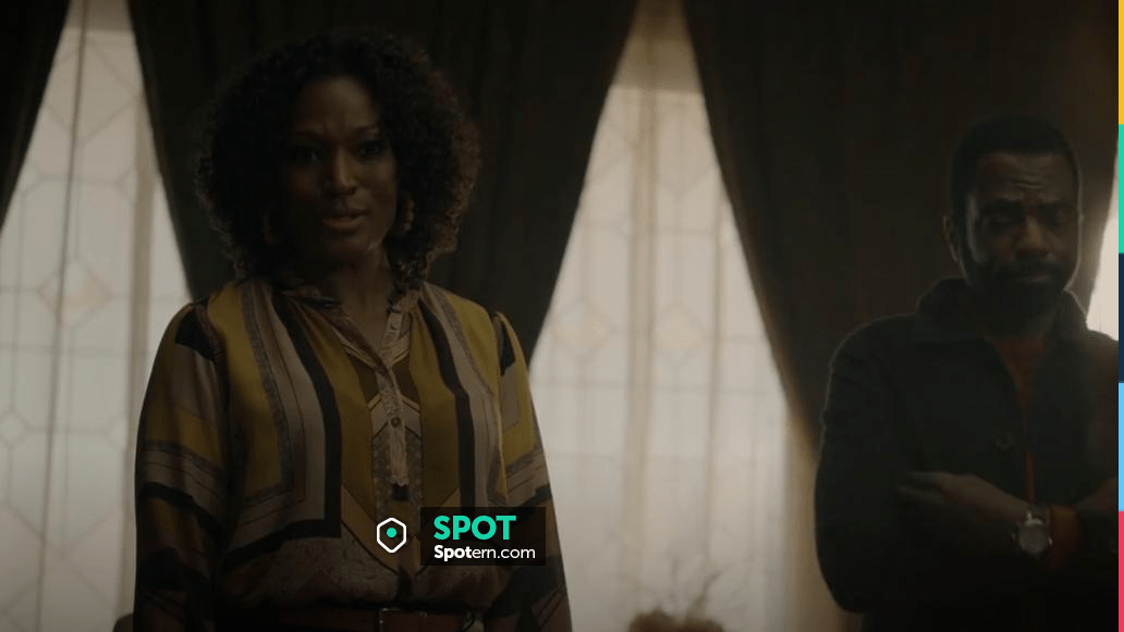 Johnny Was Echo Amabel Silk Blouse worn by Dr. Bridget Chapel (Kron ...