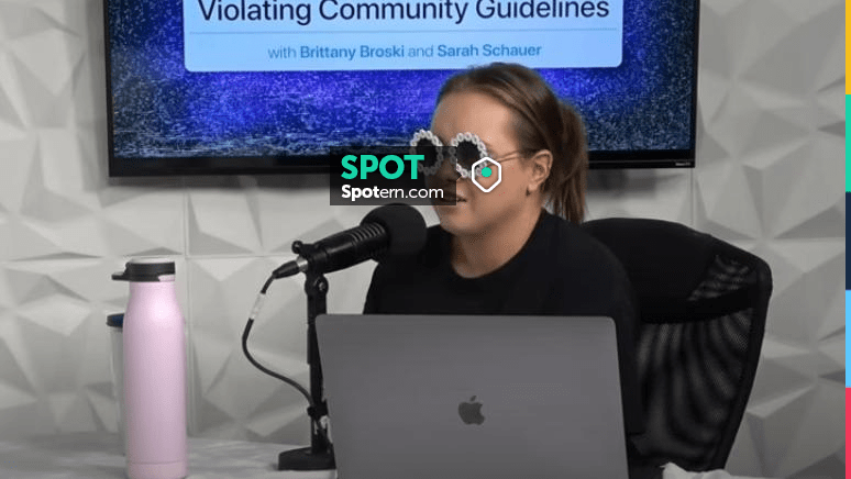 Walmart Sunglasses Daisy Floral Eyewear Glasses Round worn by Sarah Schauer as seen in Violating ...