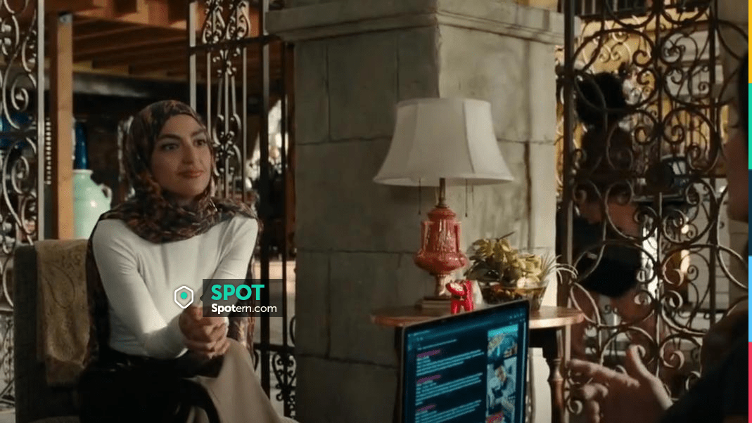 BP. Ribbed Long Sleeve Tee worn by Special Agent Fatima Namazi ...