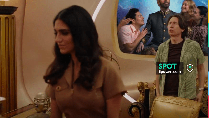 Oas Company Ba­nana Leaf Cu­ba Shirt worn by Gianni Calchetti as seen ...