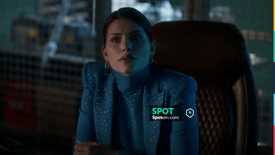 Alex Perry Ad­di­son Blazer worn by Nadia Morales (Eva De Dominici) as ...
