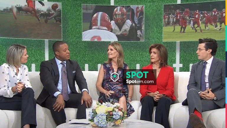 Saloni Tabitha B Dress worn by Savannah Guthrie as seen in Today on ...