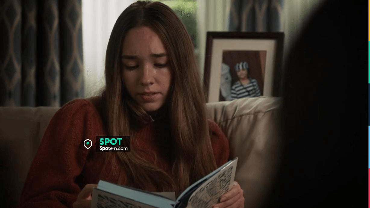 Madewell Dotted Eaton Puff-Sleeve Pullover Sweater worn by Angelina ...