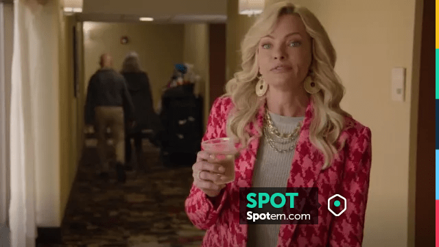 L'Agence Brooke Tweed Blazer worn by Barb Flatch (Jaime Pressly) as ...