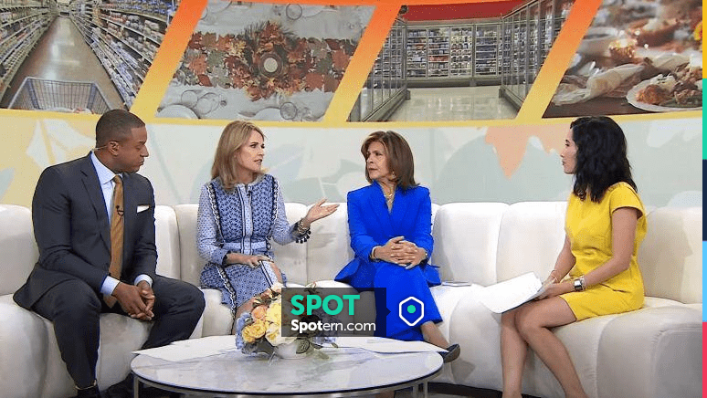 L'Agence Pilar Wide Leg Pants worn by Hoda Kotb as seen in Today on ...