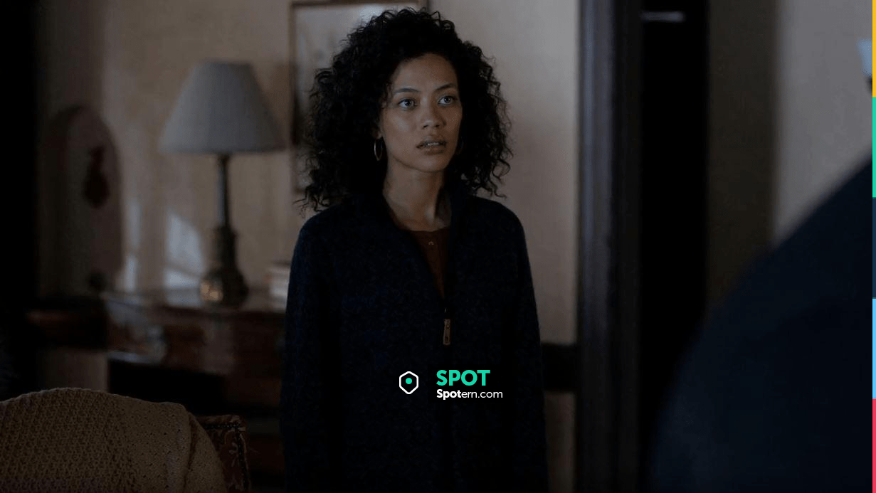 Fjällräven Snow Cardigan worn by Sarah Marie Rodriguez as seen in ...