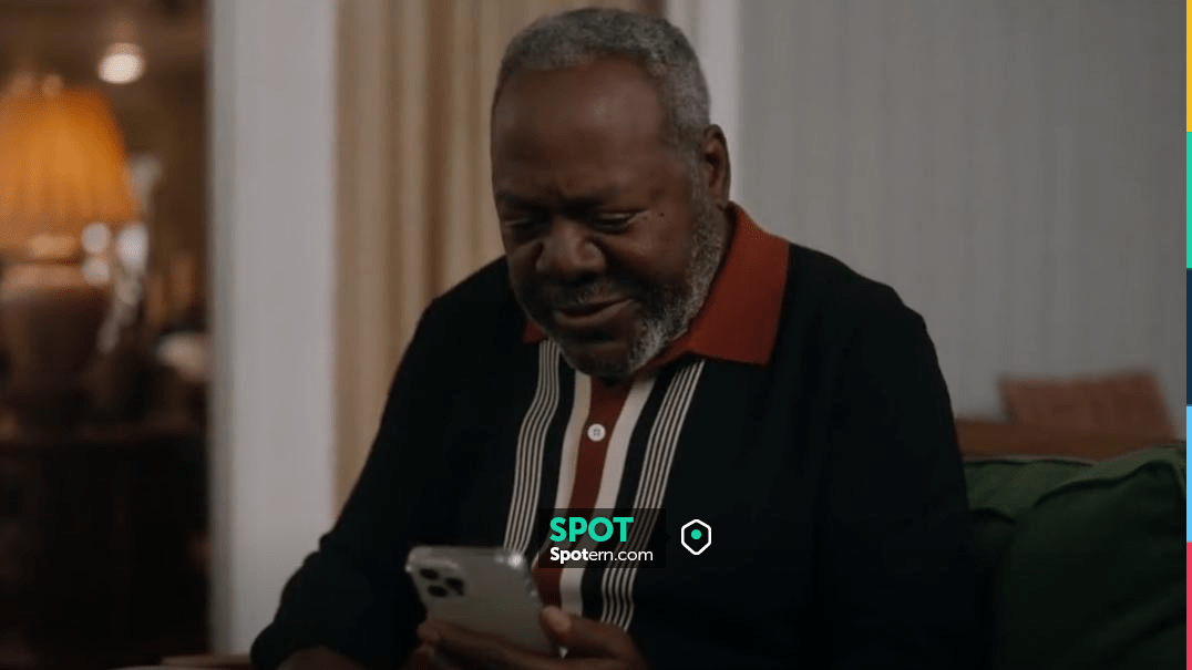 Pj Paul Jones Mens Cardigan Sweater worn by Christopher Clark (Frankie Faison) as seen in The ...