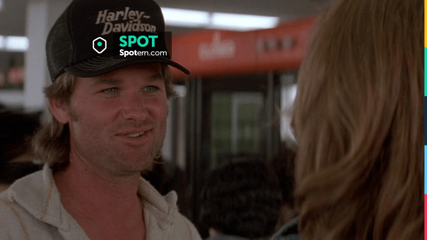 The Harley Davidson cap worn by Jack Burton (Kurt Russell) in the movie ...