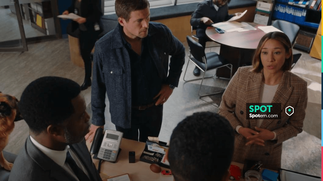 Veronica Beard Beacon Dickey Jacket worn by Sarah Truong (Mayko Nguyen ...