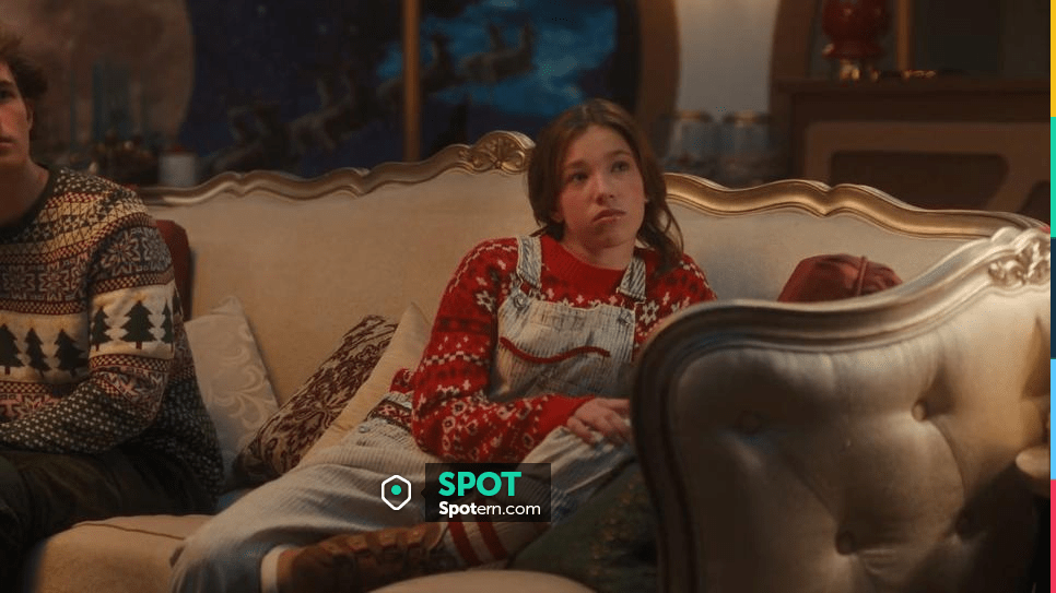 Free People Women's Ziggy Railroad Stripe Overalls worn by Sandra (Elizabeth Allen-Dick) as seen ...