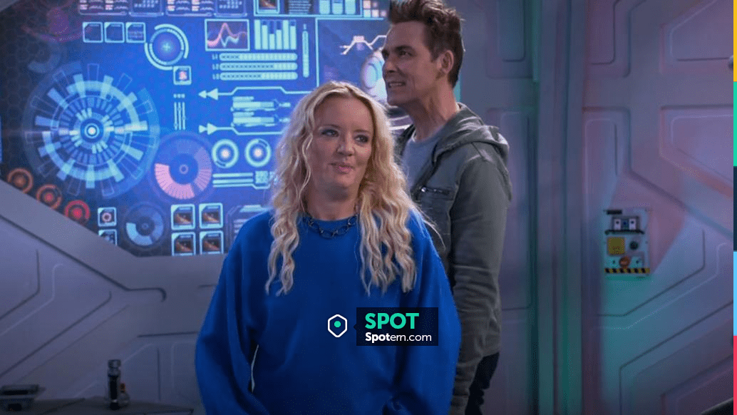 Frame Or­gan­ic French Pi­ma Cot­ton-Ter­ry Sweat­shirt worn by Eva ...