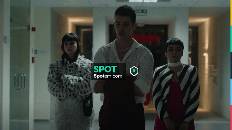 Zara Cro­chet Shirt worn by Patrick Blanco (Manu Rios Fernandez) as ...