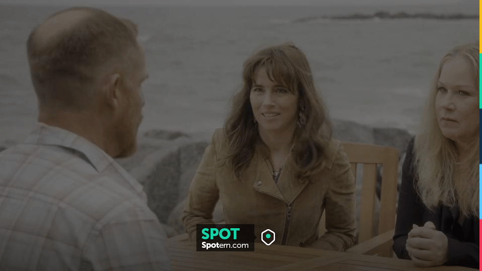 BlankNYC No Limit Suede Moto Jacket worn by Judy Hale (Linda Cardellini ...