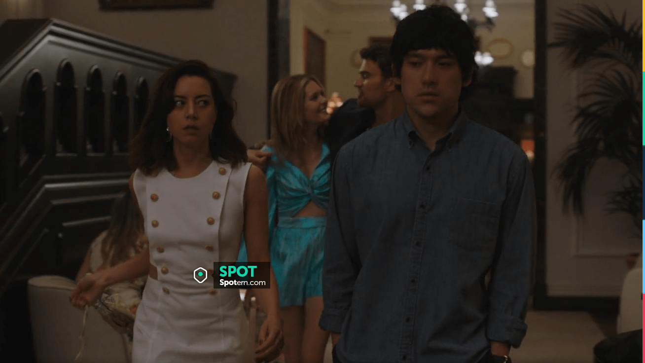 My Beachy Side Emily In Paris Marin Minidress worn by Harper Spiller ...