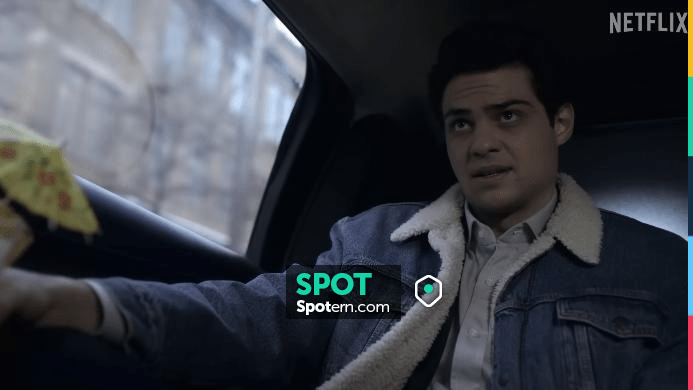 Denim Trucker Sherpa Jacket worn by Owen Hendricks (Noah Centineo) as ...