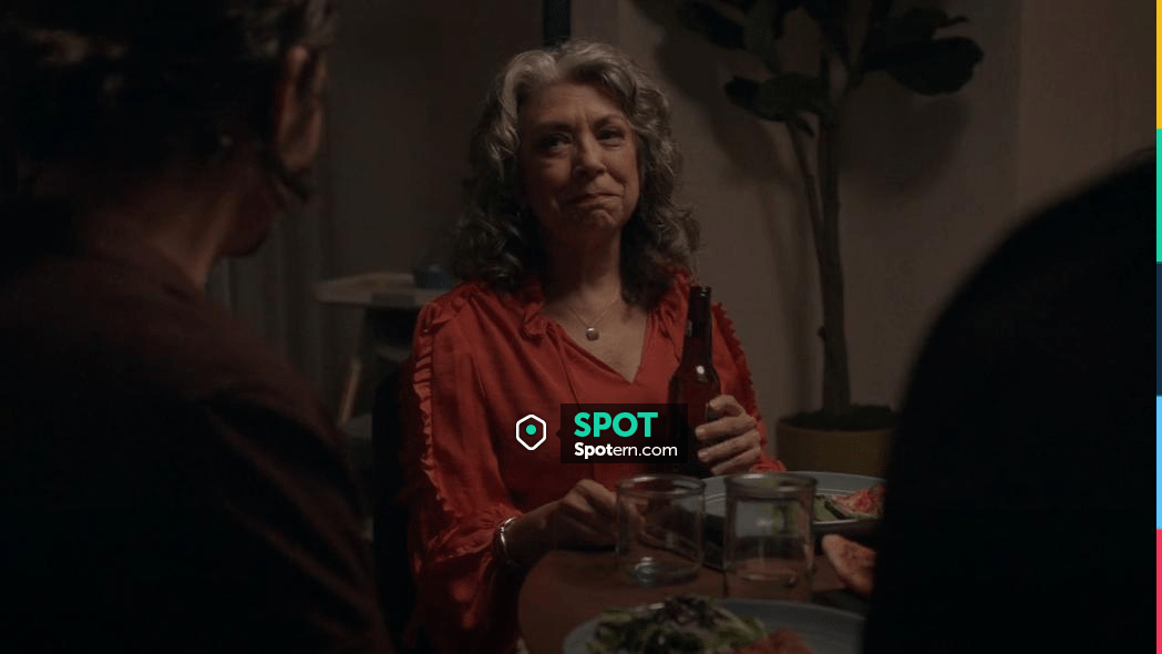 Current Air Ruffle Blouse worn by Patrice Evers (Jane Daly) as seen in ...