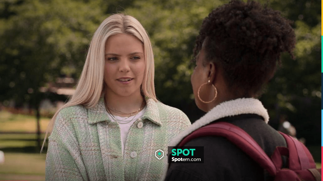 Zara Check Overshirt worn by Leighton Murray (Reneé Rapp) as seen in ...